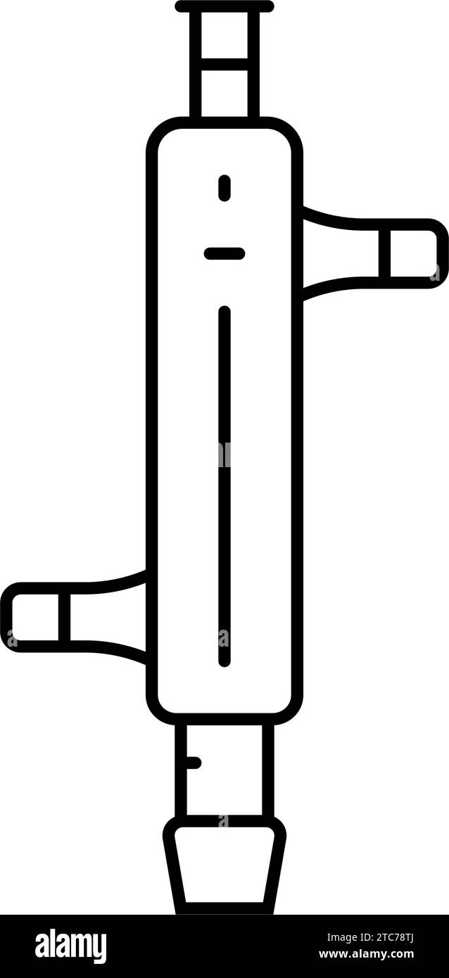 Laboratory Condenser Drawing Condenser, Liebig 29/42, 600 Mm