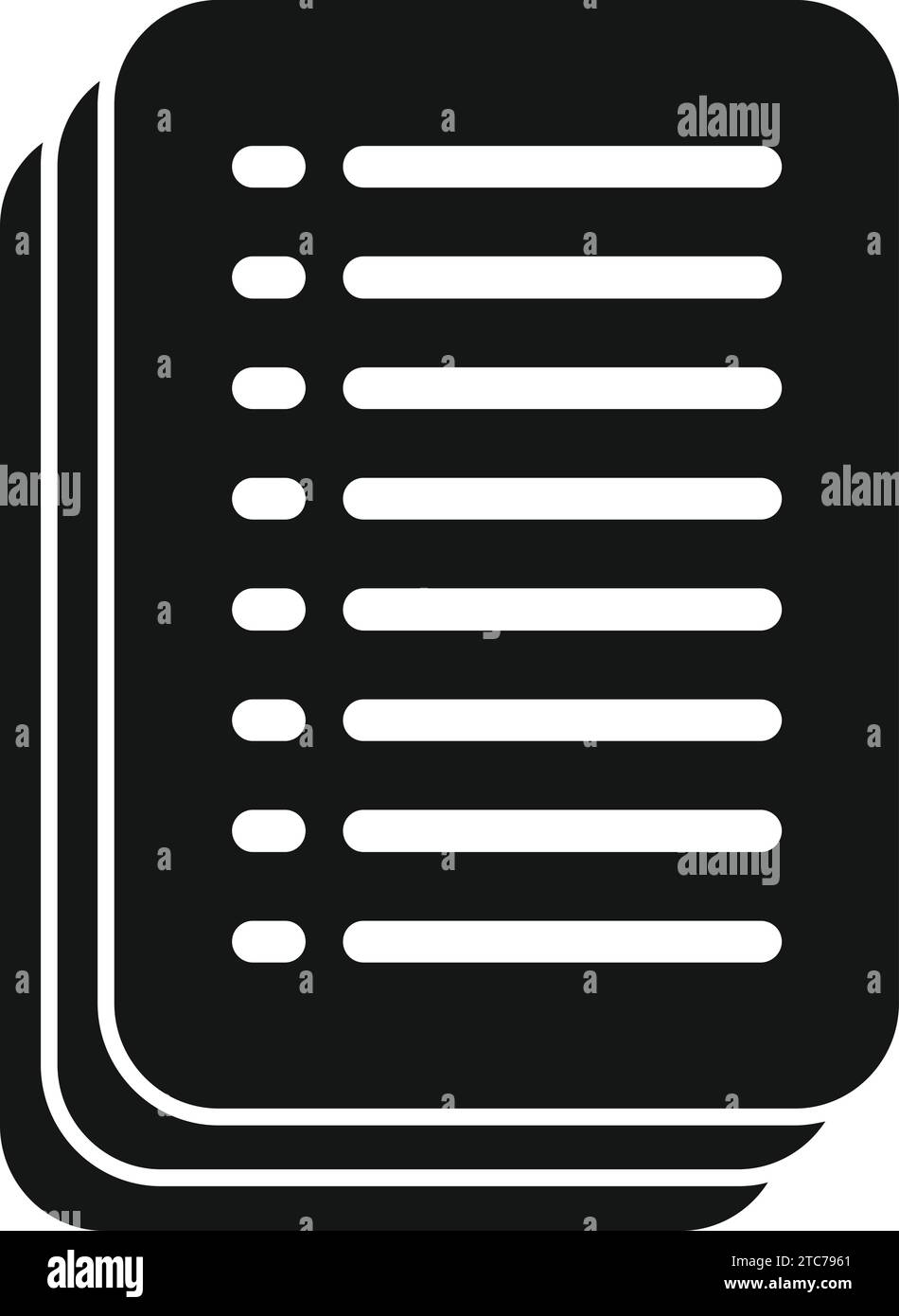 Access papers icon simple vector. Budget contract. Management plan ...