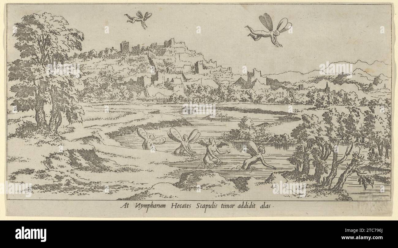 Nympharum hecates scapulis timor addidit alas hi-res stock photography ...