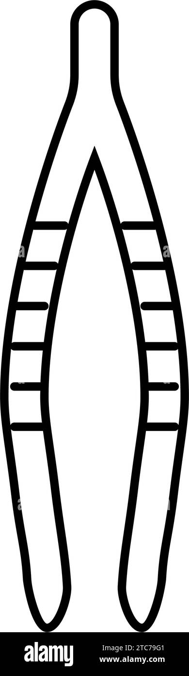 Lab forceps Black and White Stock Photos & Images - Alamy