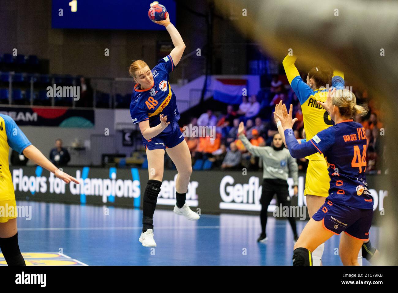 Frederikshavn, Denmark. 08th, December 2023. Dione Housheer (48) of ...
