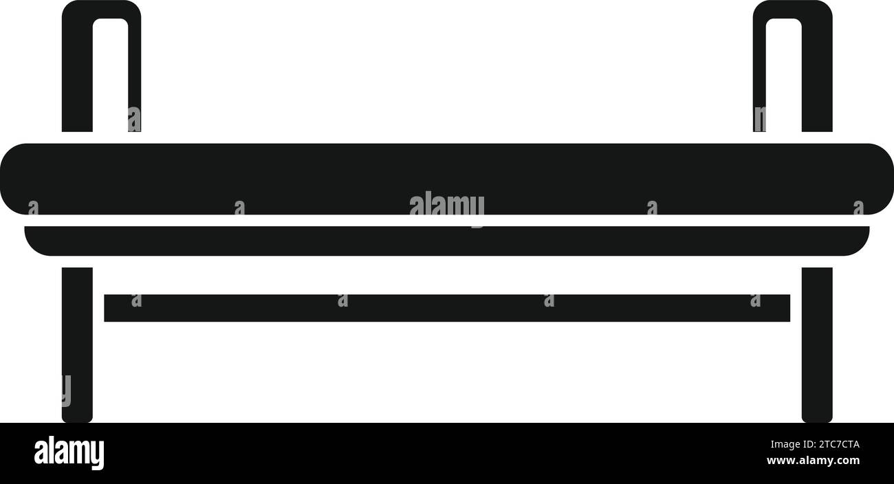 Soft outdoor furniture icon simple vector. Parasol wooden. Seating ...