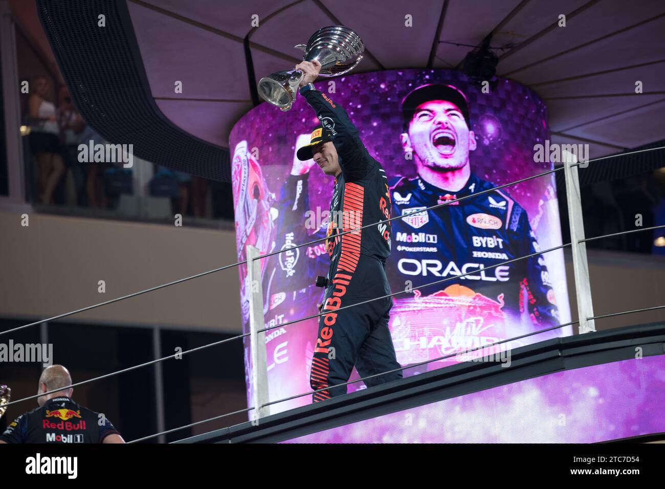 Max Verstappen celebrates winning the Formula One Championship 2023 in ...