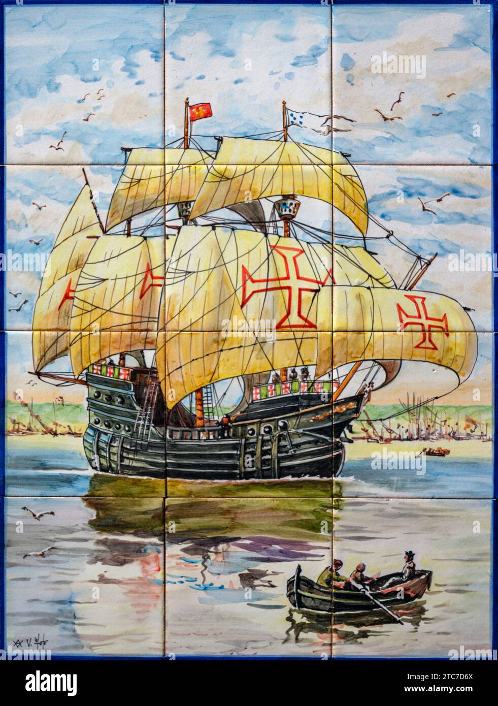 Portuguese carrack 16th century hi-res stock photography and images - Alamy