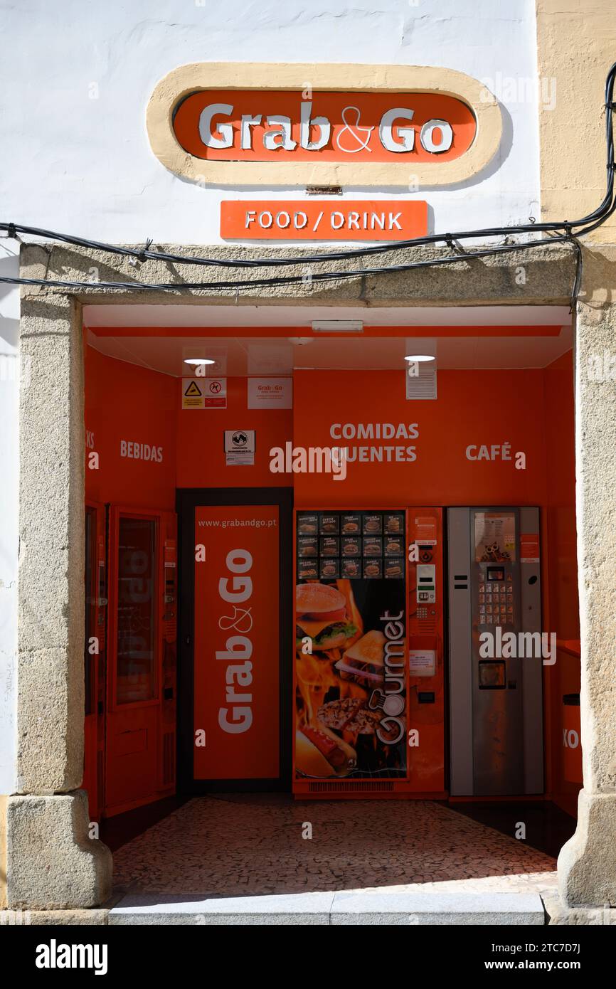 Grab and Go Automatic snack vending machines, Old Town, Evora, Alentejo ...