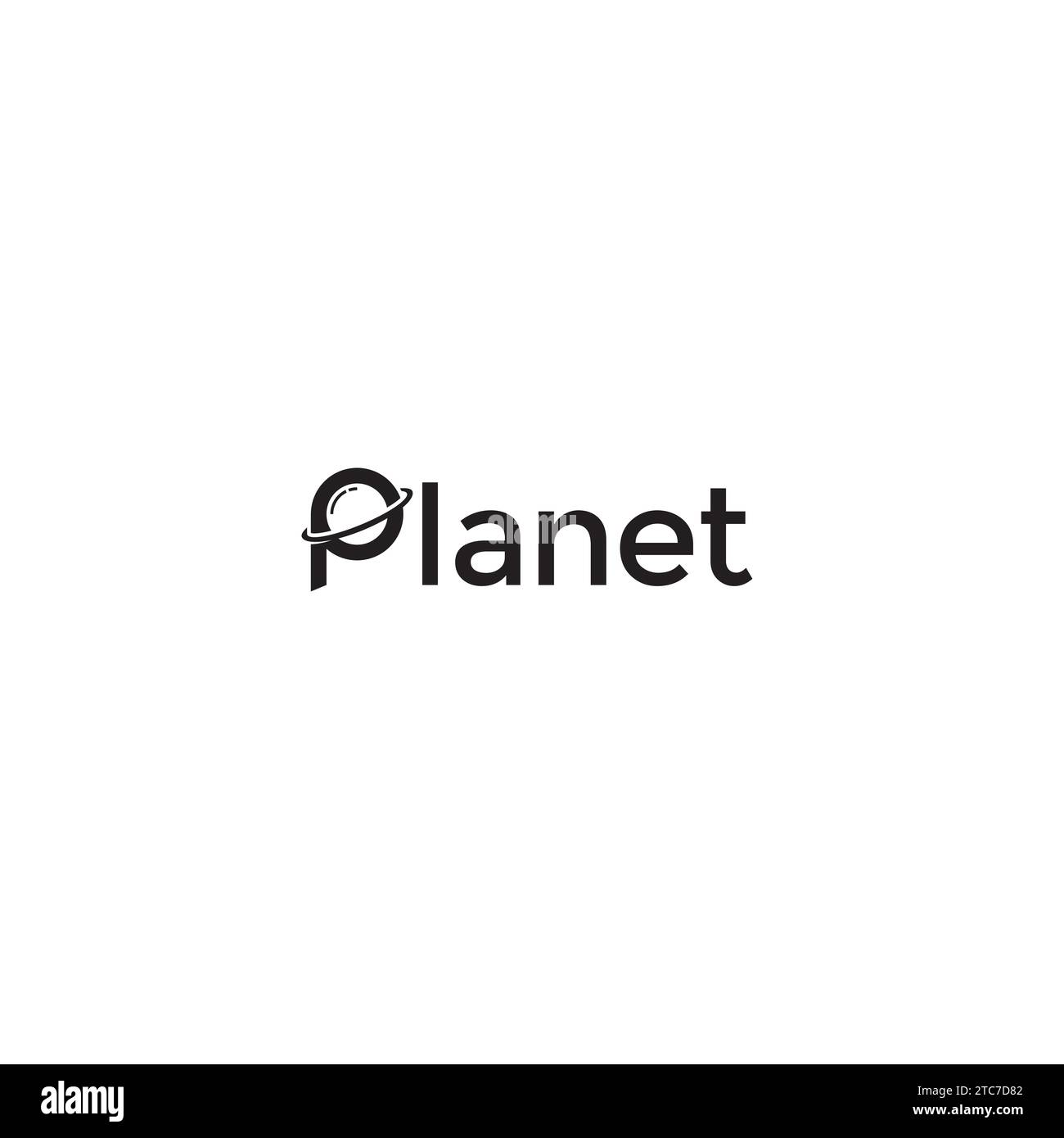 Planet logo or wordmark design Stock Vector Image & Art - Alamy