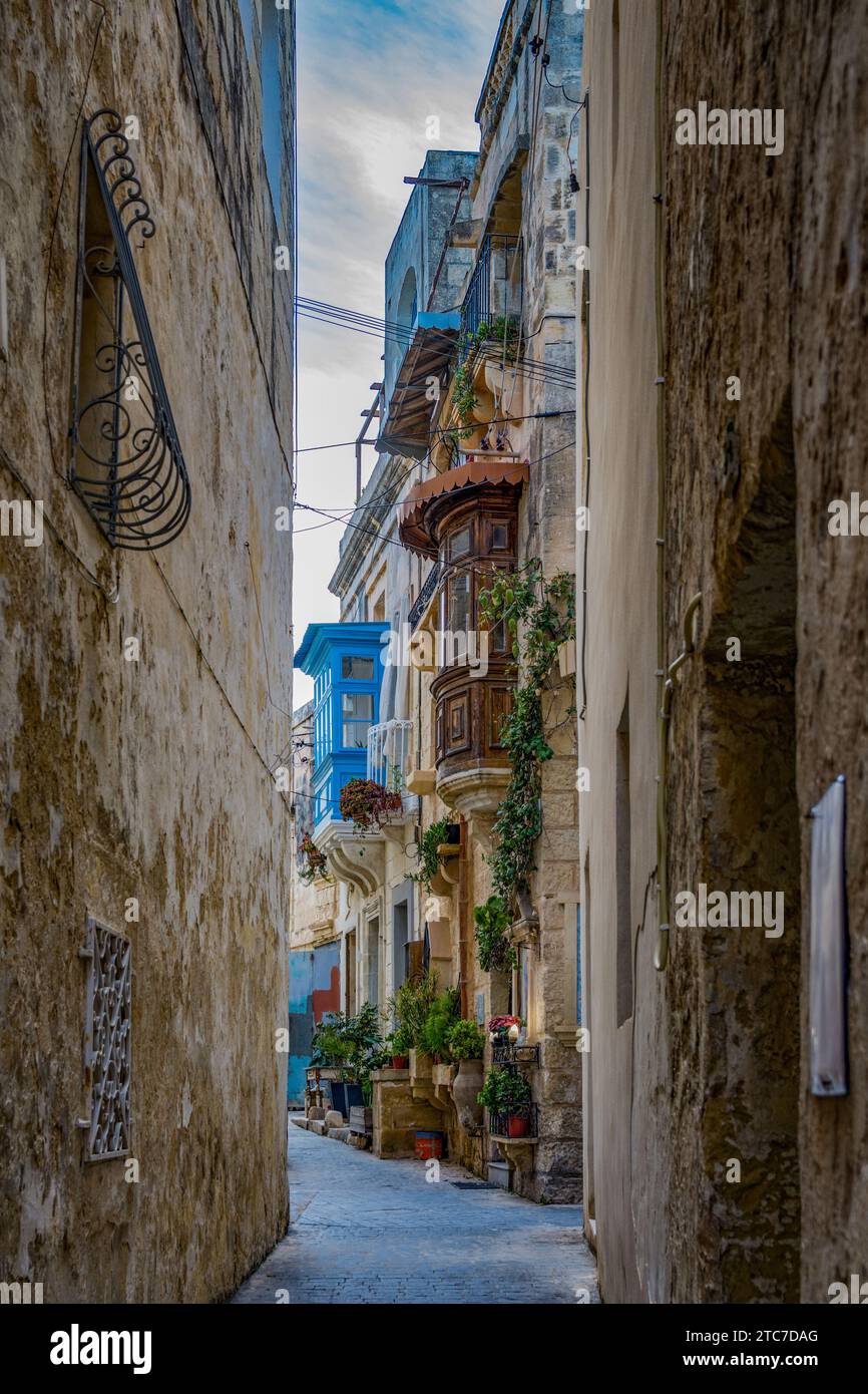 Characteristic maltese alley hi-res stock photography and images - Alamy