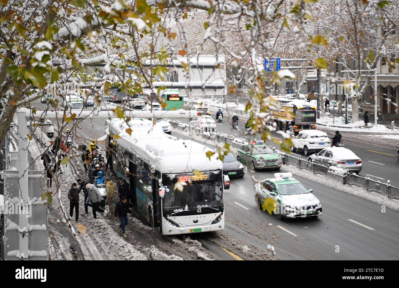Zhengzhou. 11th Dec, 2023. This photo taken on Dec. 11, 2023 shows a ...