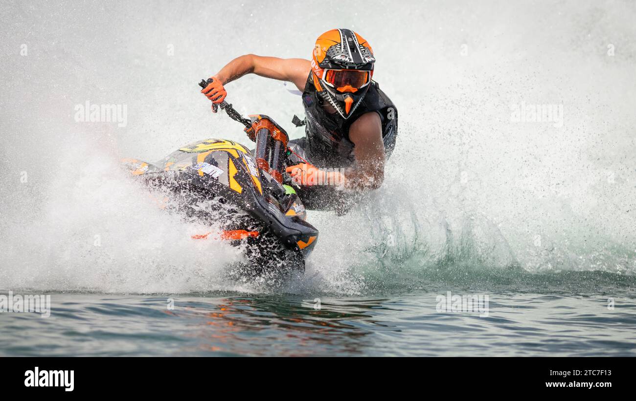 Jet ski action Stock Photo - Alamy