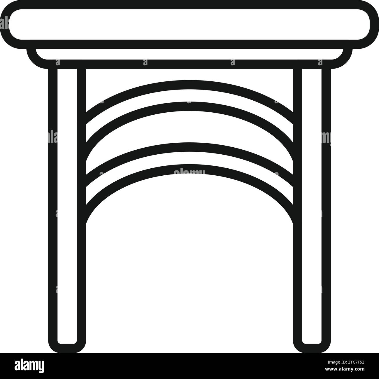 Alfresco dining view Stock Vector Images - Alamy