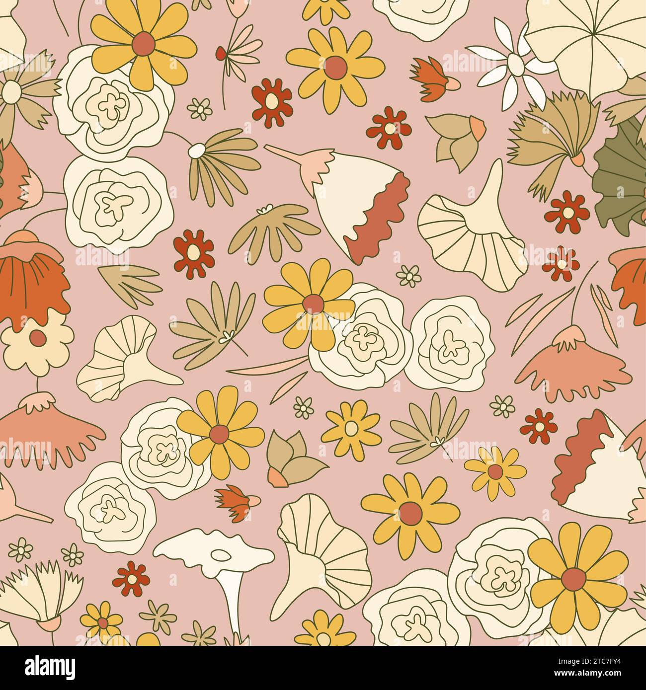 Warm colour palette Stock Vector Images - Alamy