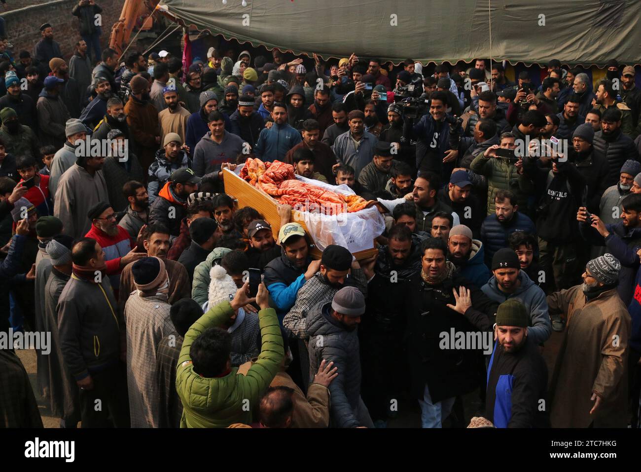 Indian soldier coffin hi-res stock photography and images - Alamy