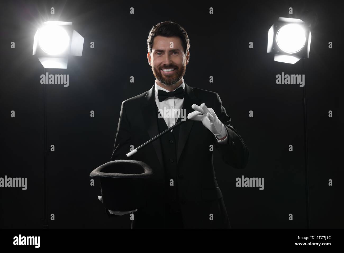 Hat on stage hi-res stock photography and images - Alamy