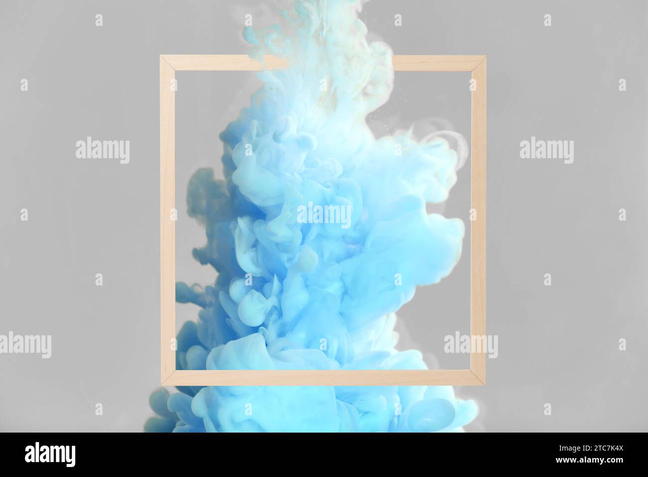 Light blue and grey ink hi-res stock photography and images - Alamy