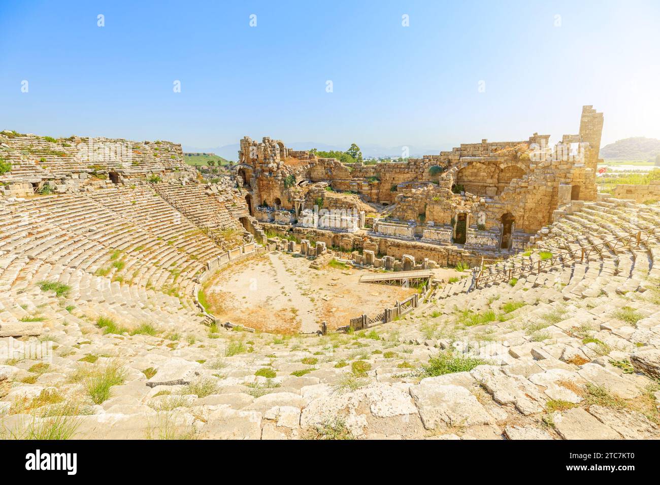Ruins ancient amphitheater visible hi-res stock photography and images - Alamy