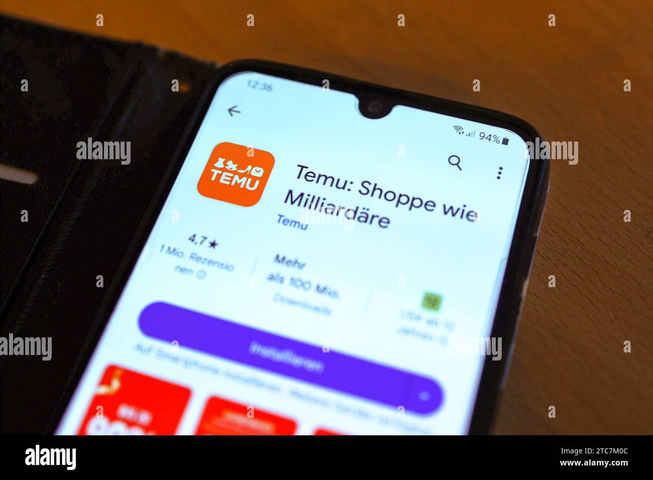 Temu shopping APP *** Temu shopping APP Copyright: xLobeca/RHx Credit ...