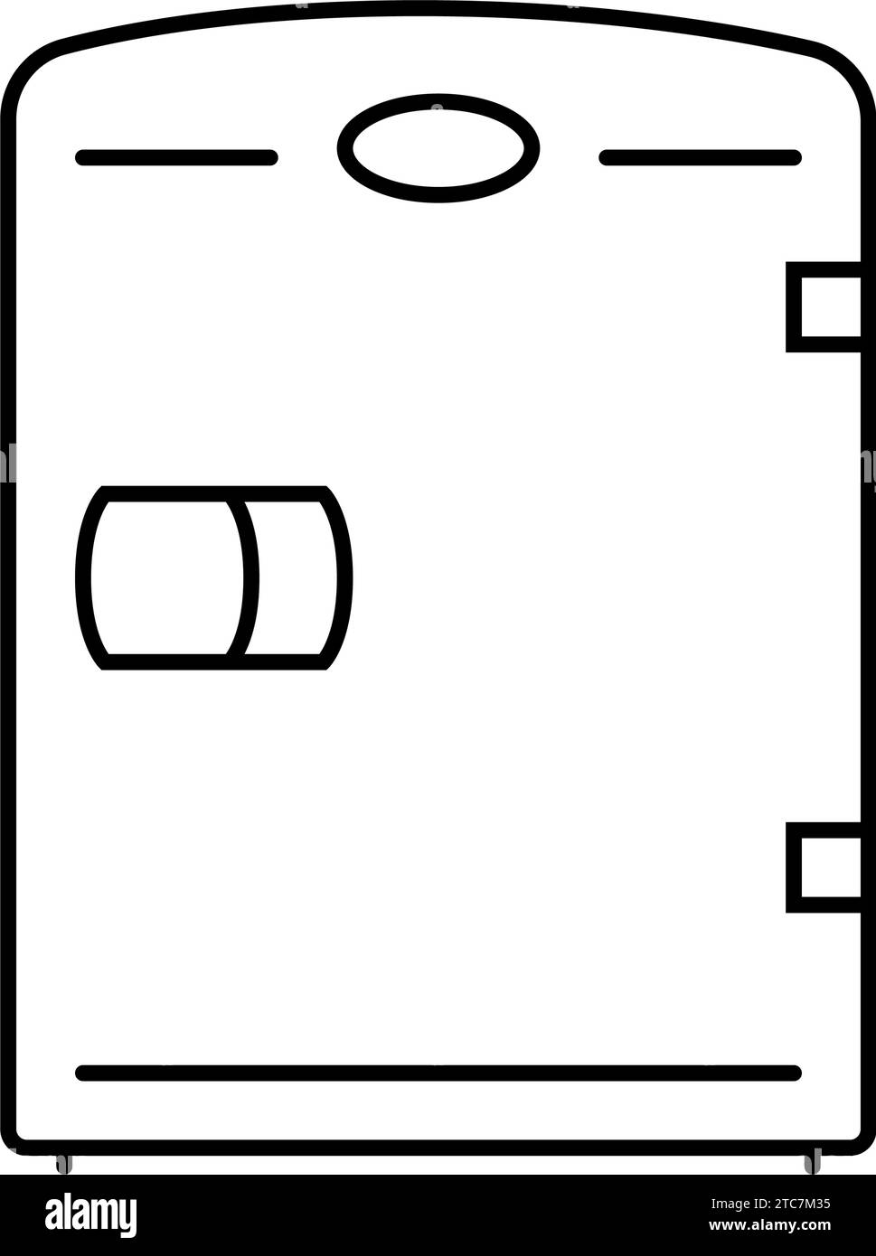 Repair fridge icon outline Stock Vector Images - Alamy