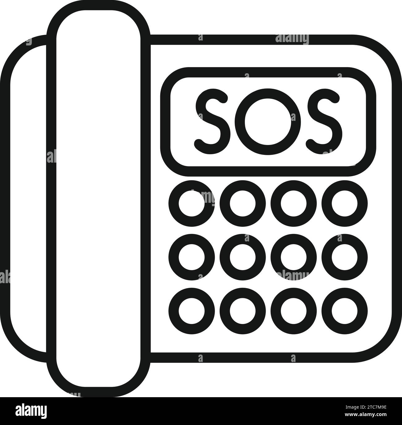 Giving warning call Stock Vector Images - Alamy