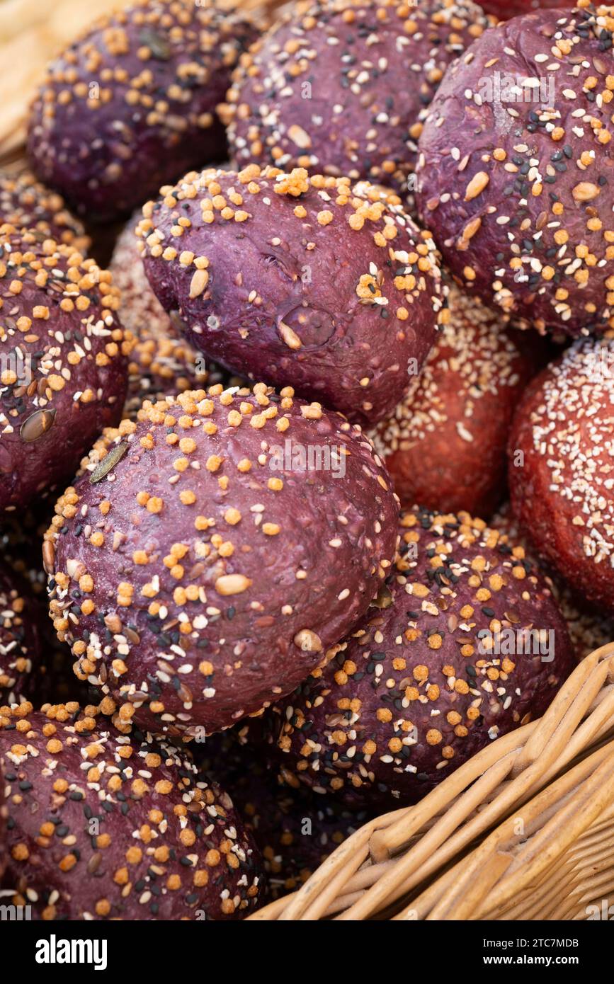 Bread Made of Red Rice Stock Photo - Alamy