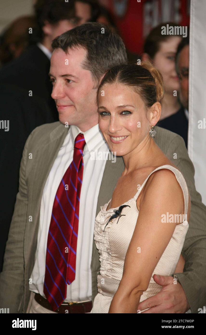 Matthew Broderick and Sarah Jessica Parker attend the opening night of ...