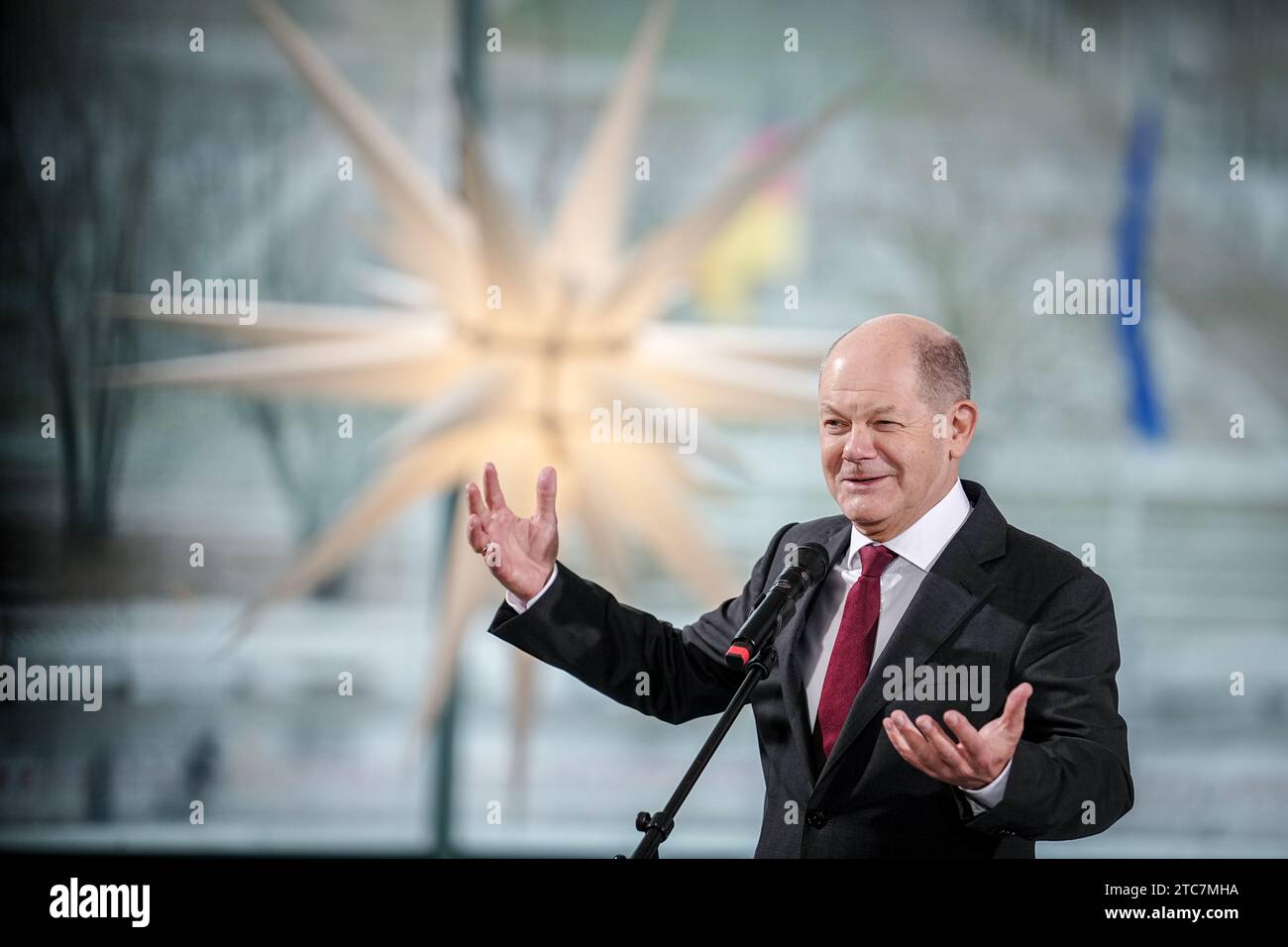 Berlin, Germany. 11th Dec, 2023. Federal Chancellor Olaf Scholz (SPD ...