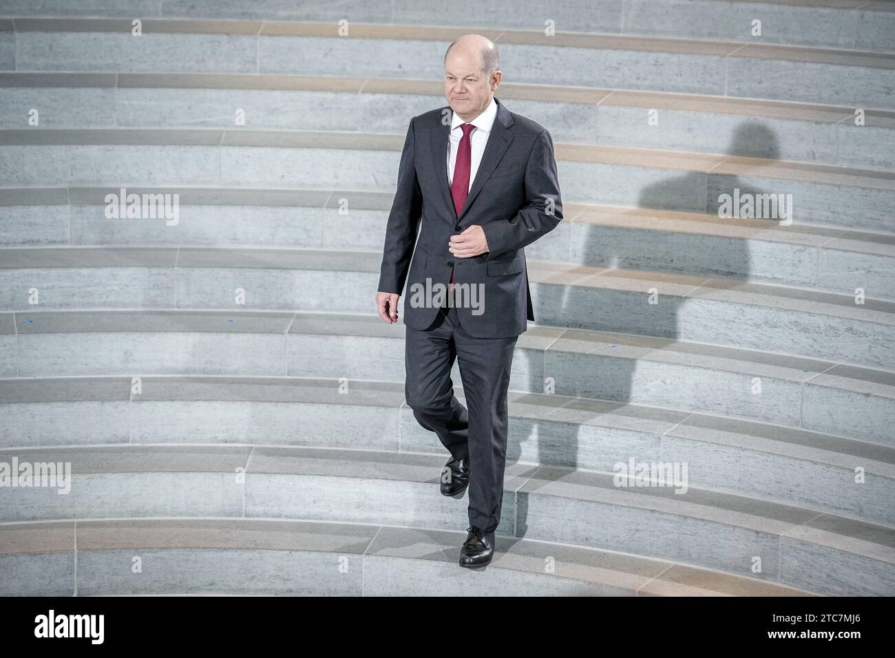 Berlin, Germany. 11th Dec, 2023. Federal Chancellor Olaf Scholz (SPD ...