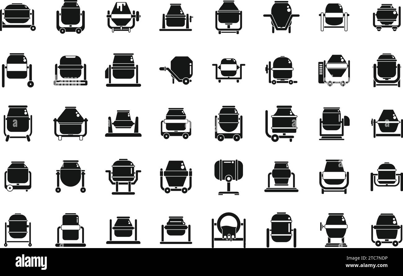 Powered mixer Stock Vector Images - Alamy