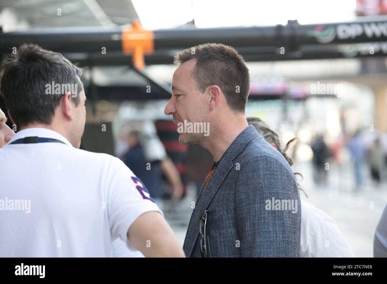 Former Chelsea Captain John Terry at Abu Dhabi Grand Prix 2023 Stock ...