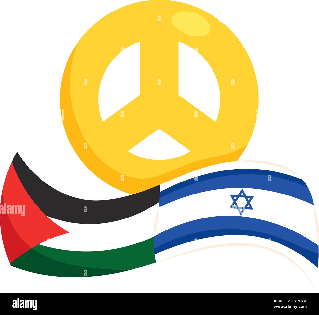 israel and palestine peace and symbol Stock Vector Image & Art - Alamy