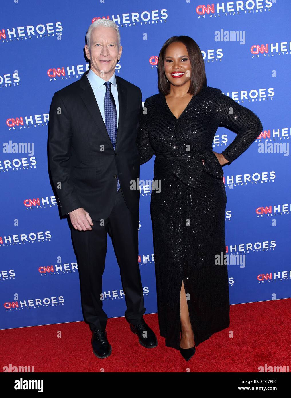 New York City, USA. 10th Dec, 2023. Anderson Cooper and Laura Coates ...
