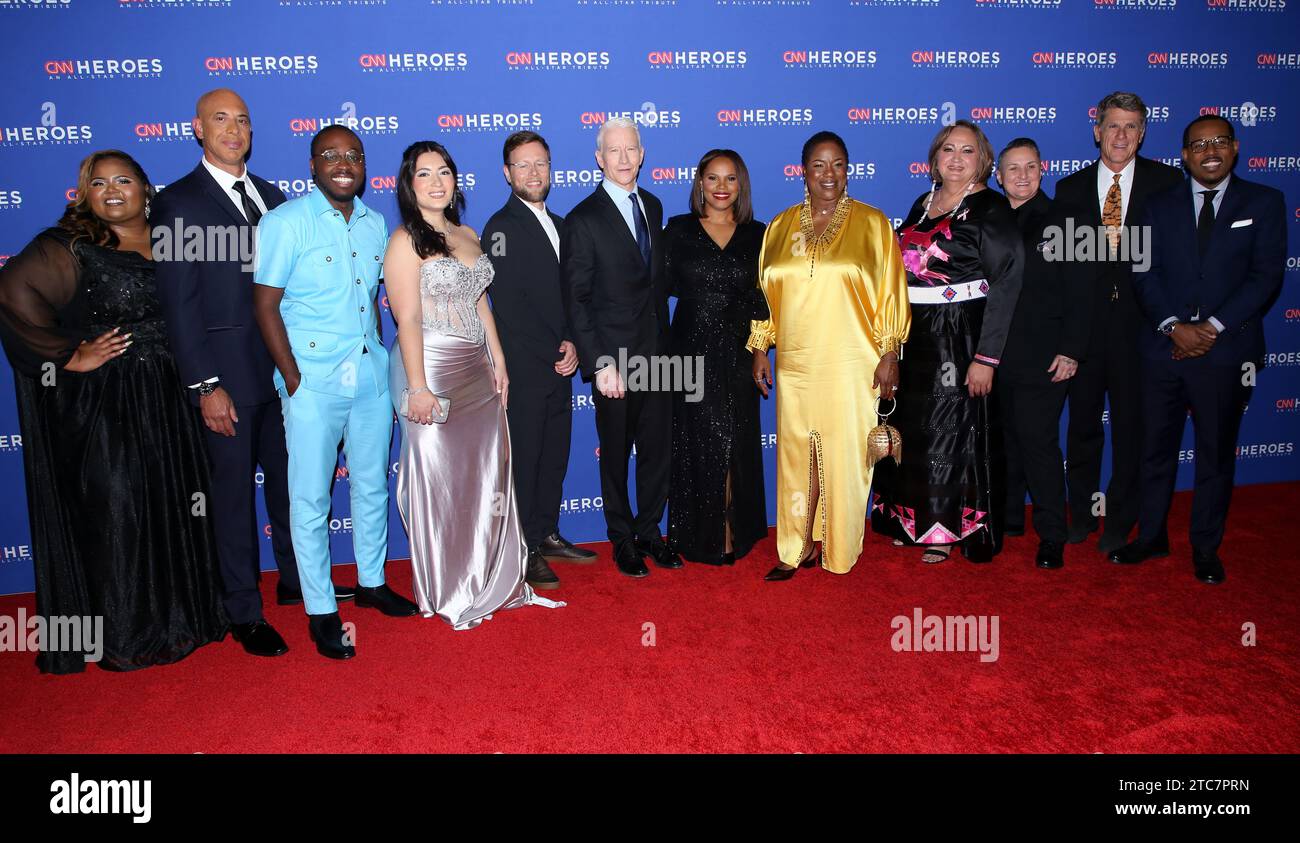 New York City, USA. 10th Dec, 2023. Yasmine Arrington Brook, Dr. Kwane ...