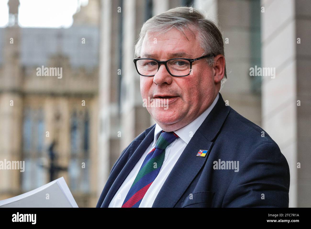 London, UK. 11th Dec, 2023. Mark Francois, Chairman of the European ...