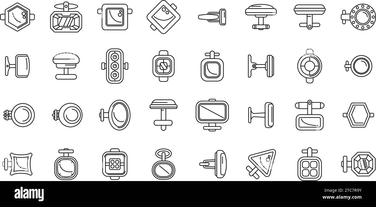 Button studded Stock Vector Images - Alamy