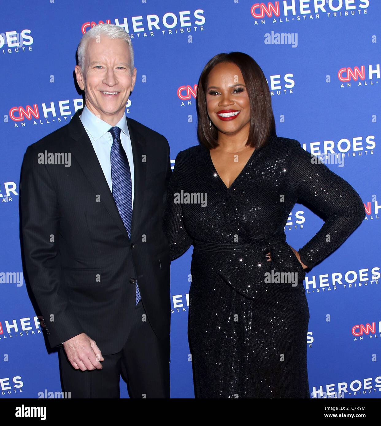 New York City, USA. 10th Dec, 2023. Anderson Cooper and Laura Coates ...