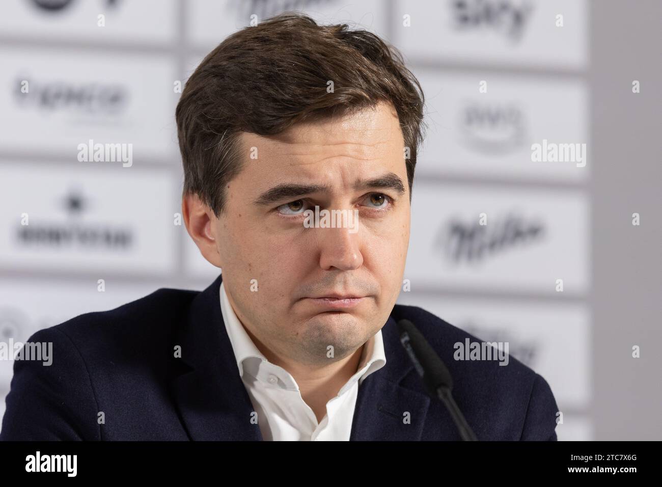 11 December 2023, Hesse, Frankfurt/Main: Soccer: Members' meeting of ...