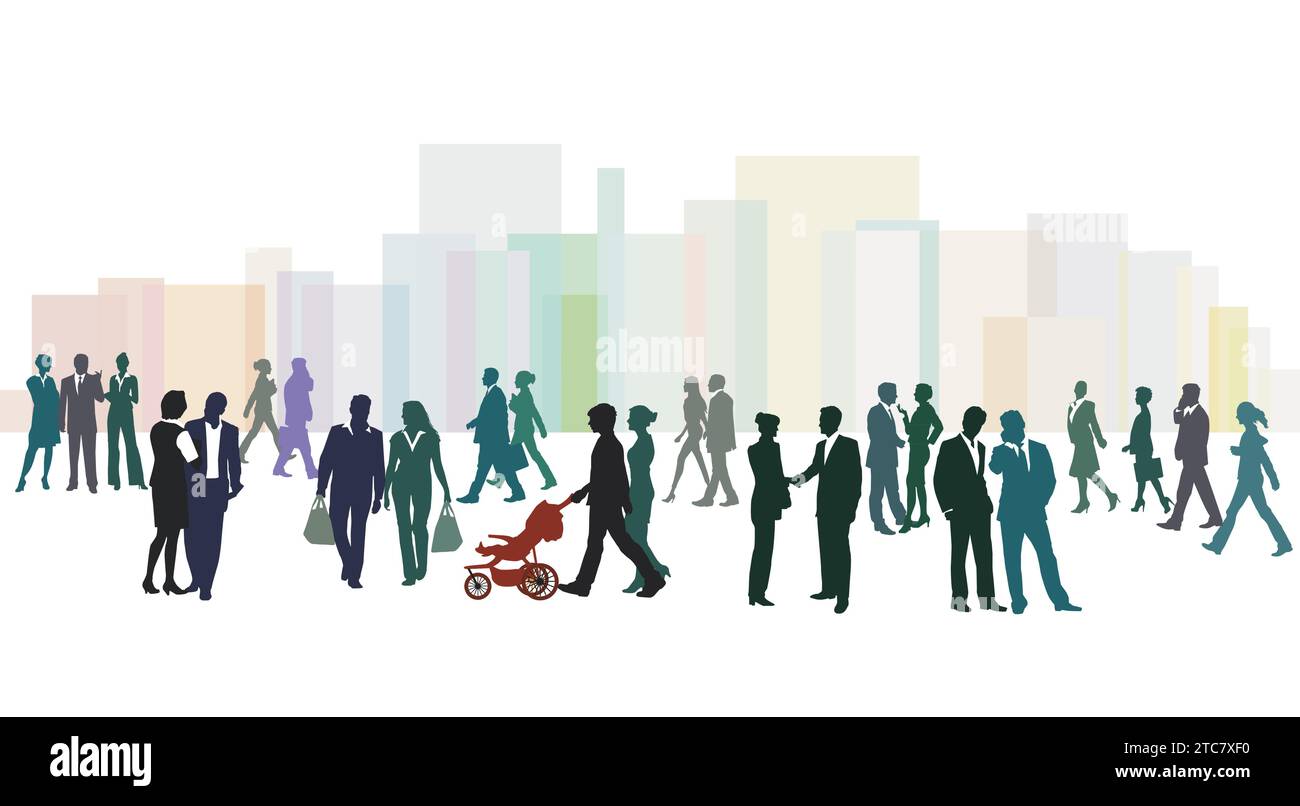 People crowd Cut Out Stock Images & Pictures - Alamy