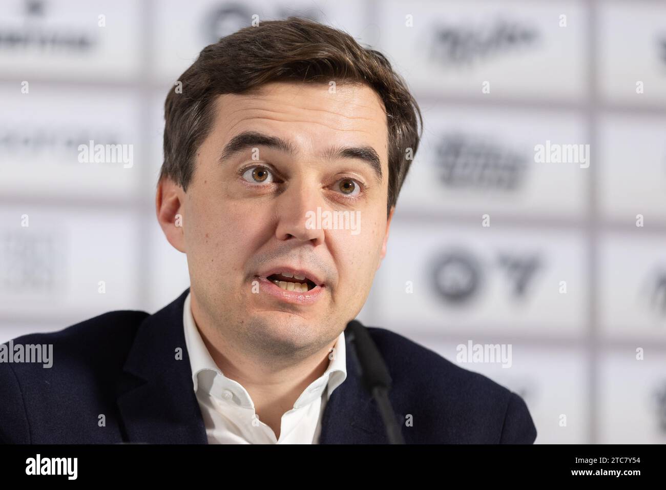 11 December 2023, Hesse, Frankfurt/Main: Soccer: Members' meeting of ...