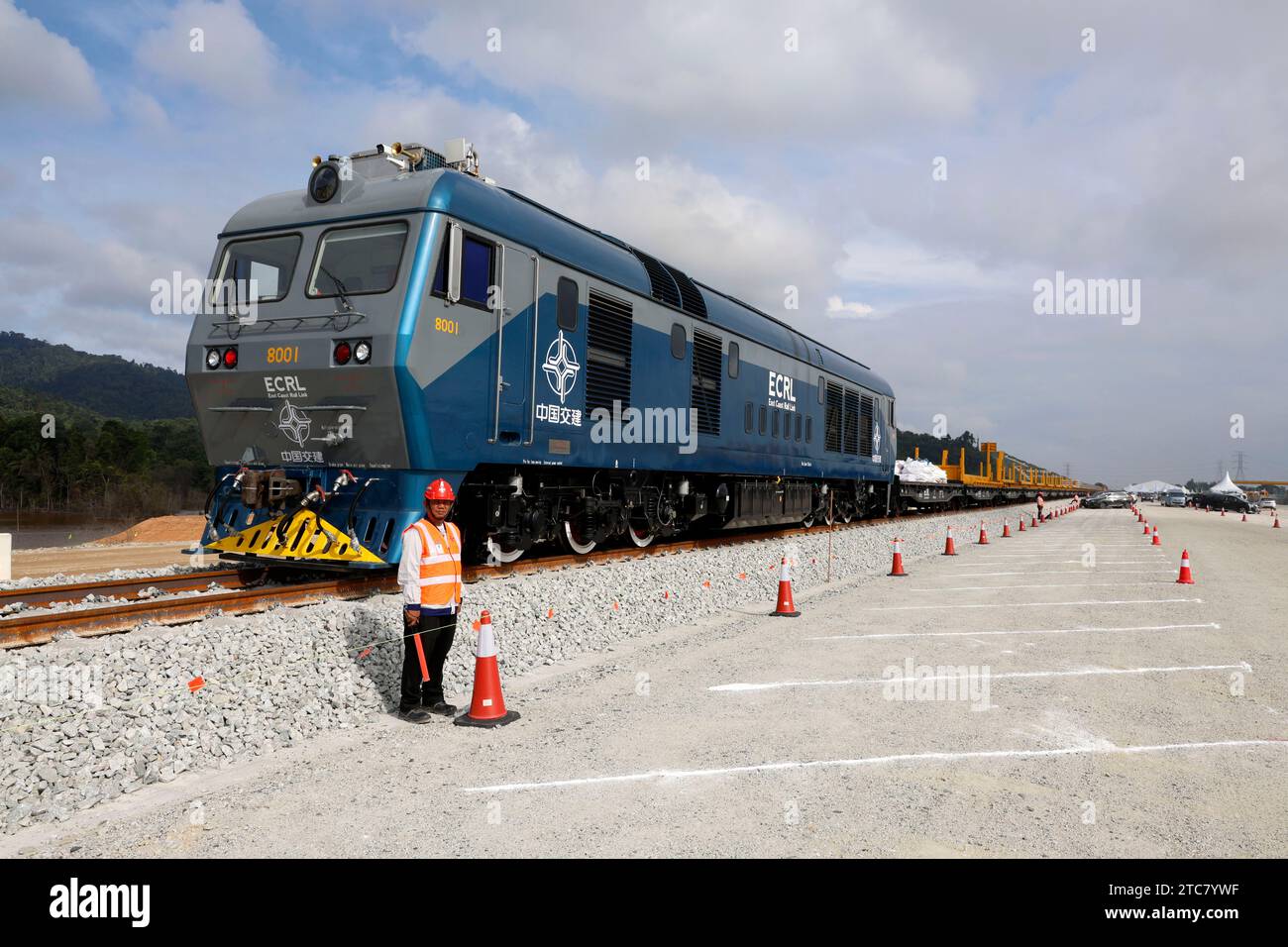 Kuala Lumpur. 11th Dec, 2023. This photo shows the construction site of ...