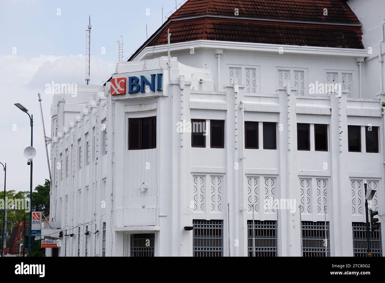 Bank Indonesia heritage building in Malioboro, Yogyakarta. Bank ...