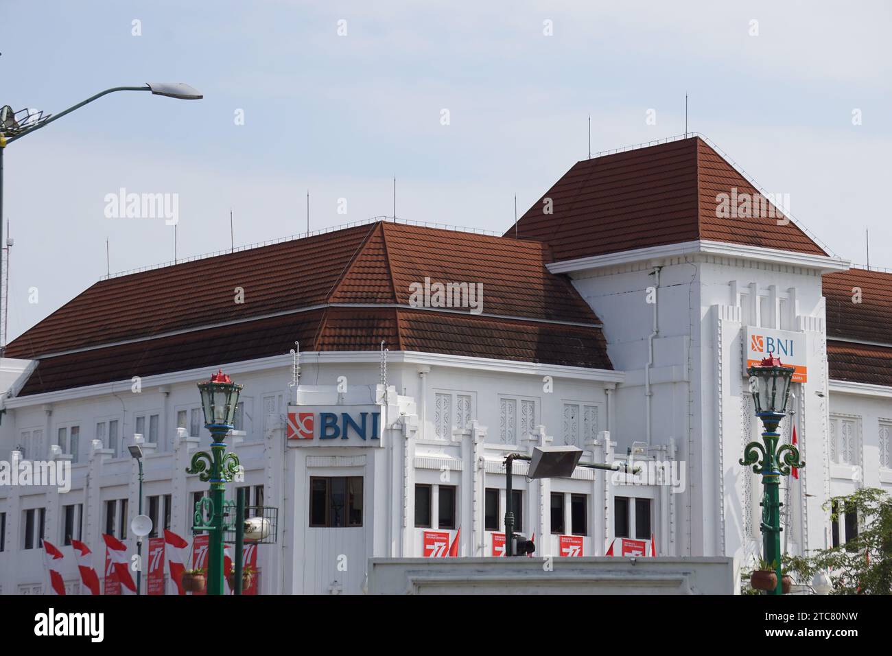 Bank Indonesia heritage building in Malioboro, Yogyakarta. Bank ...
