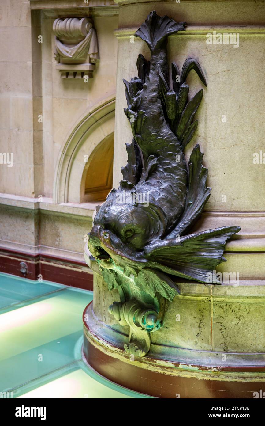 Medieval fish sculpture hi-res stock photography and images - Alamy