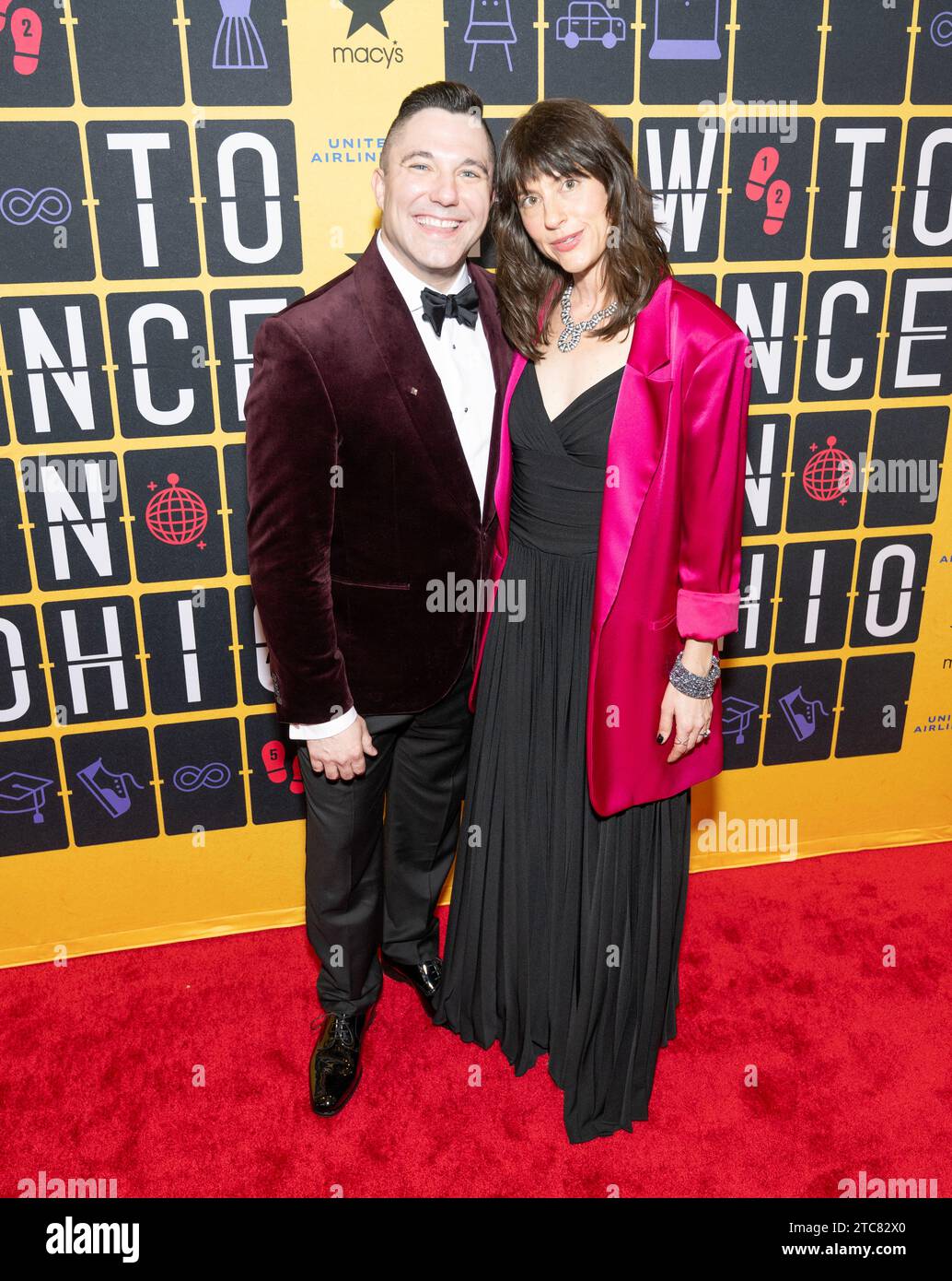 Jacob Yandura and Rebekah Greer Melocik attend the "How to Dance in ...