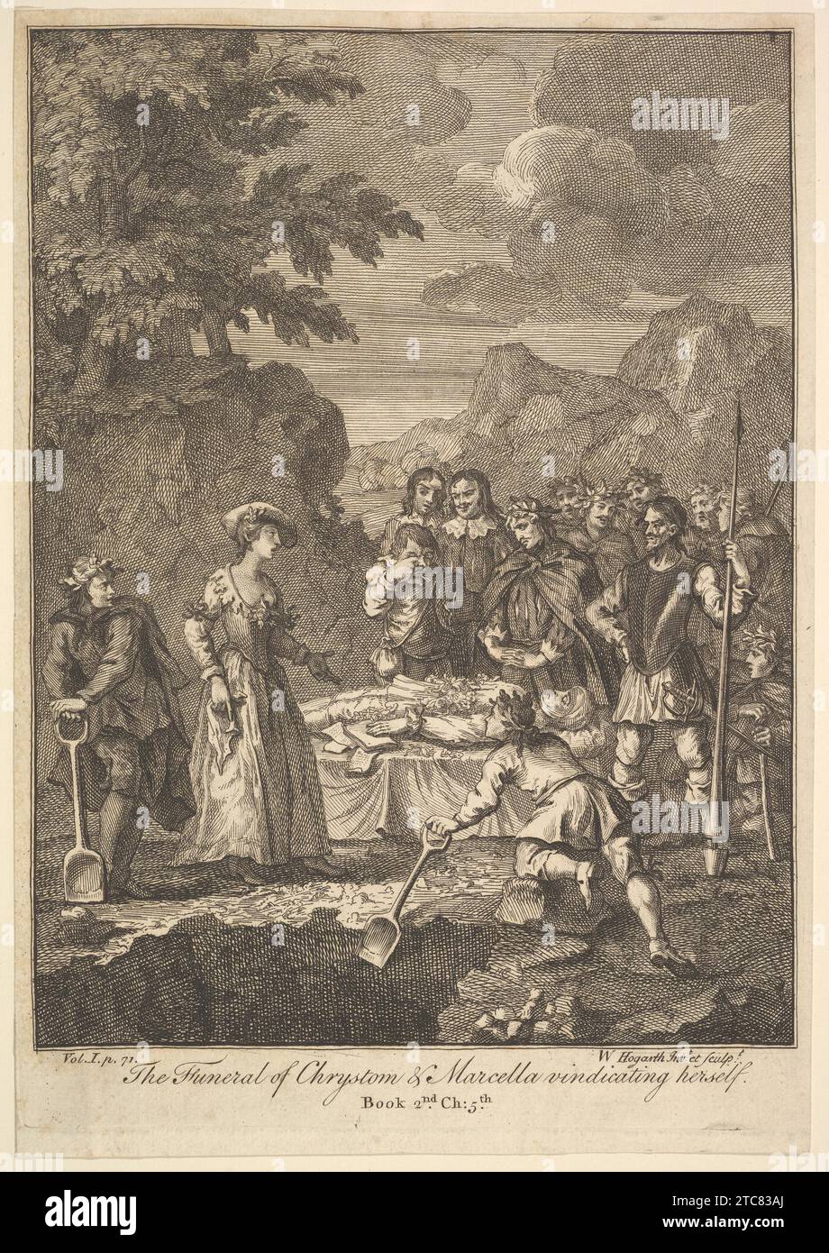 The Funeral of Chrystom and Marcella Vindicating Herself (Six ...