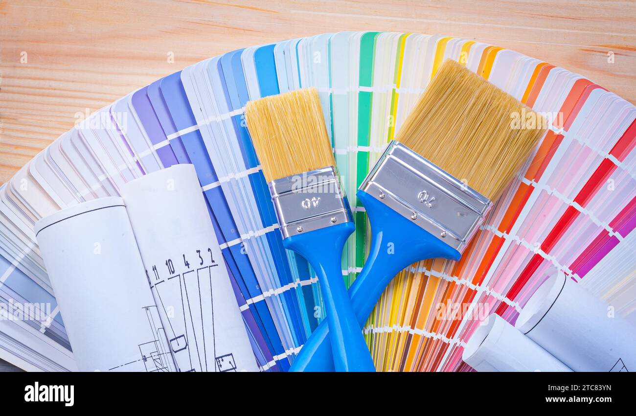 Palette boards hi-res stock photography and images - Alamy