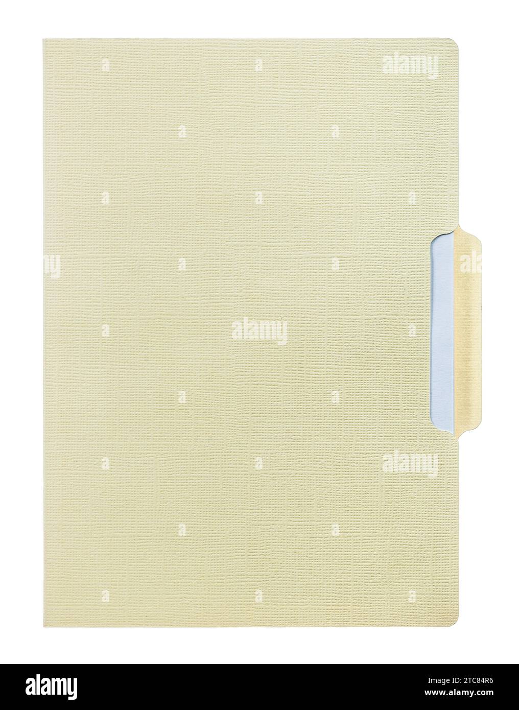 Manila folder paper isolated on white Stock Photo - Alamy