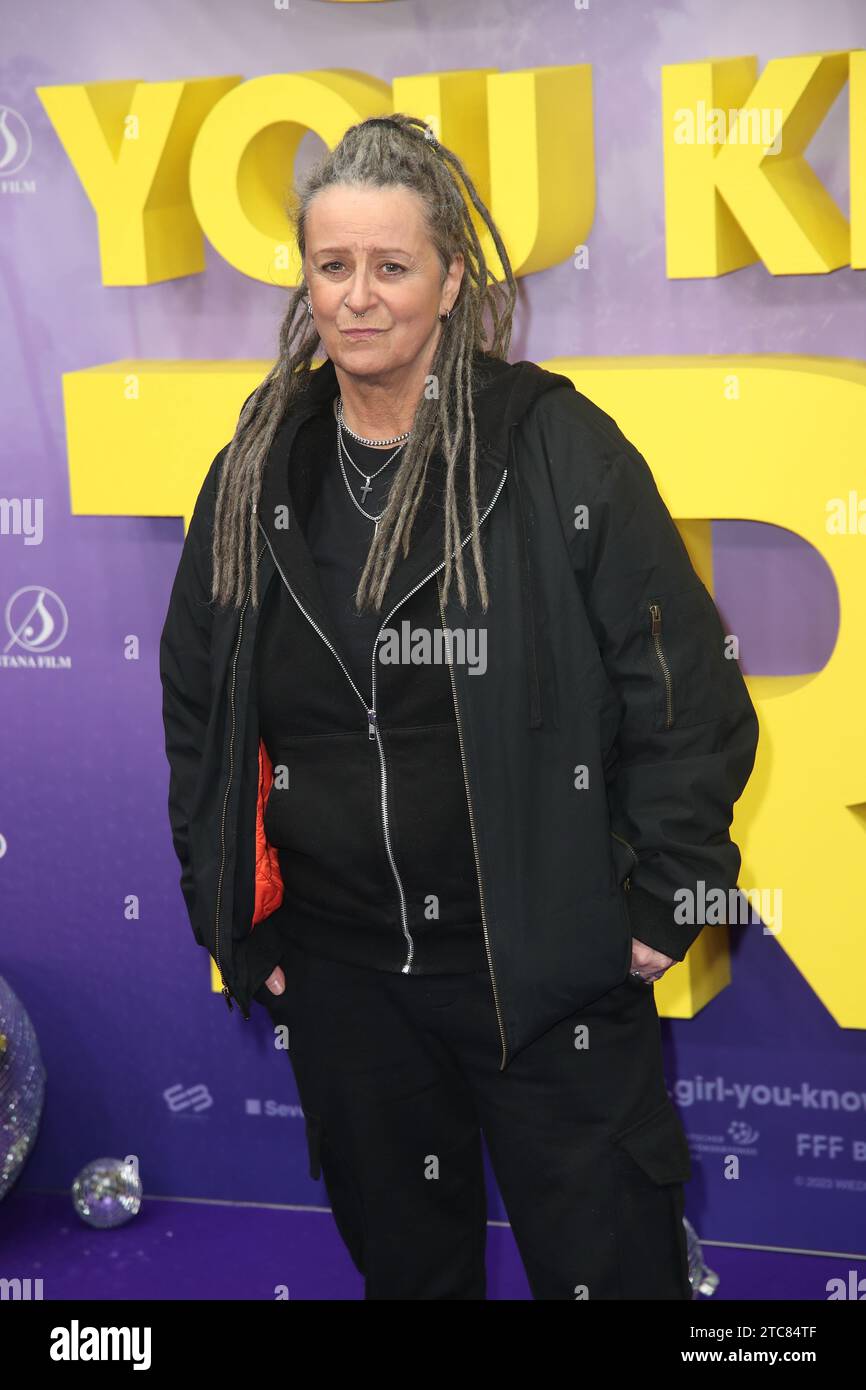 Carmen Pilatus (Sister of Rob Pilatus) attends Berliner Filmpremiere ...