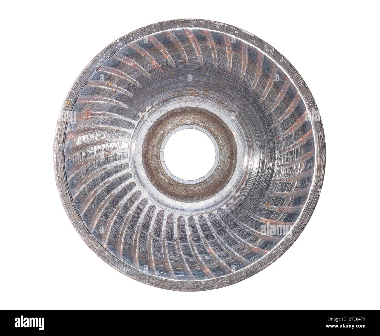 Old blade of circular saw for concrette Stock Photo - Alamy