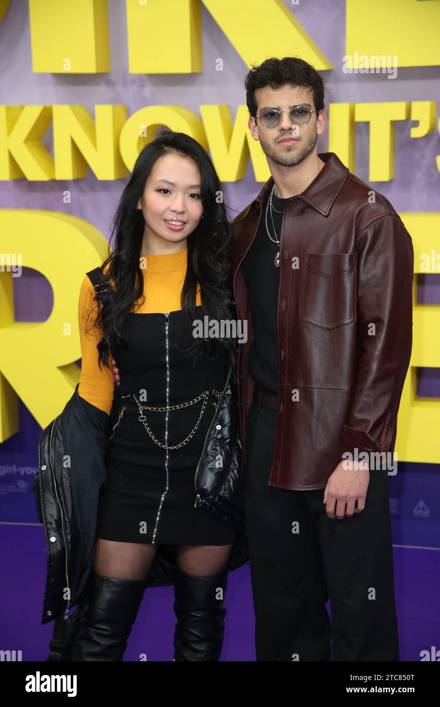 Andrea Guo, Ilyes Raoul Moutaoukkil attends Berliner Filmpremiere 'Girl ...
