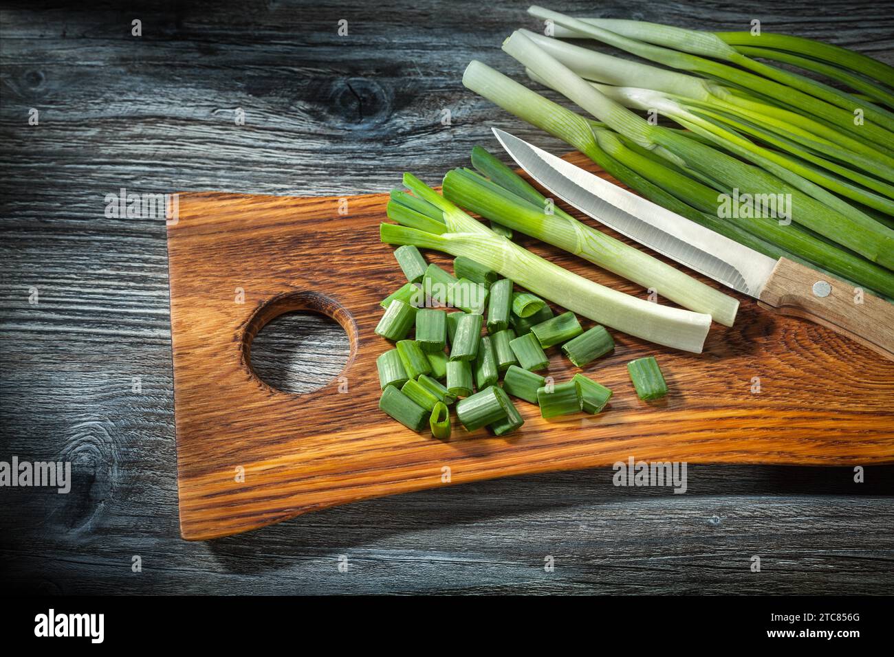 Close up view chopped onions hi-res stock photography and images - Alamy