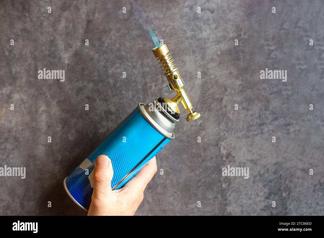 Soldering cylinder hi-res stock photography and images - Alamy